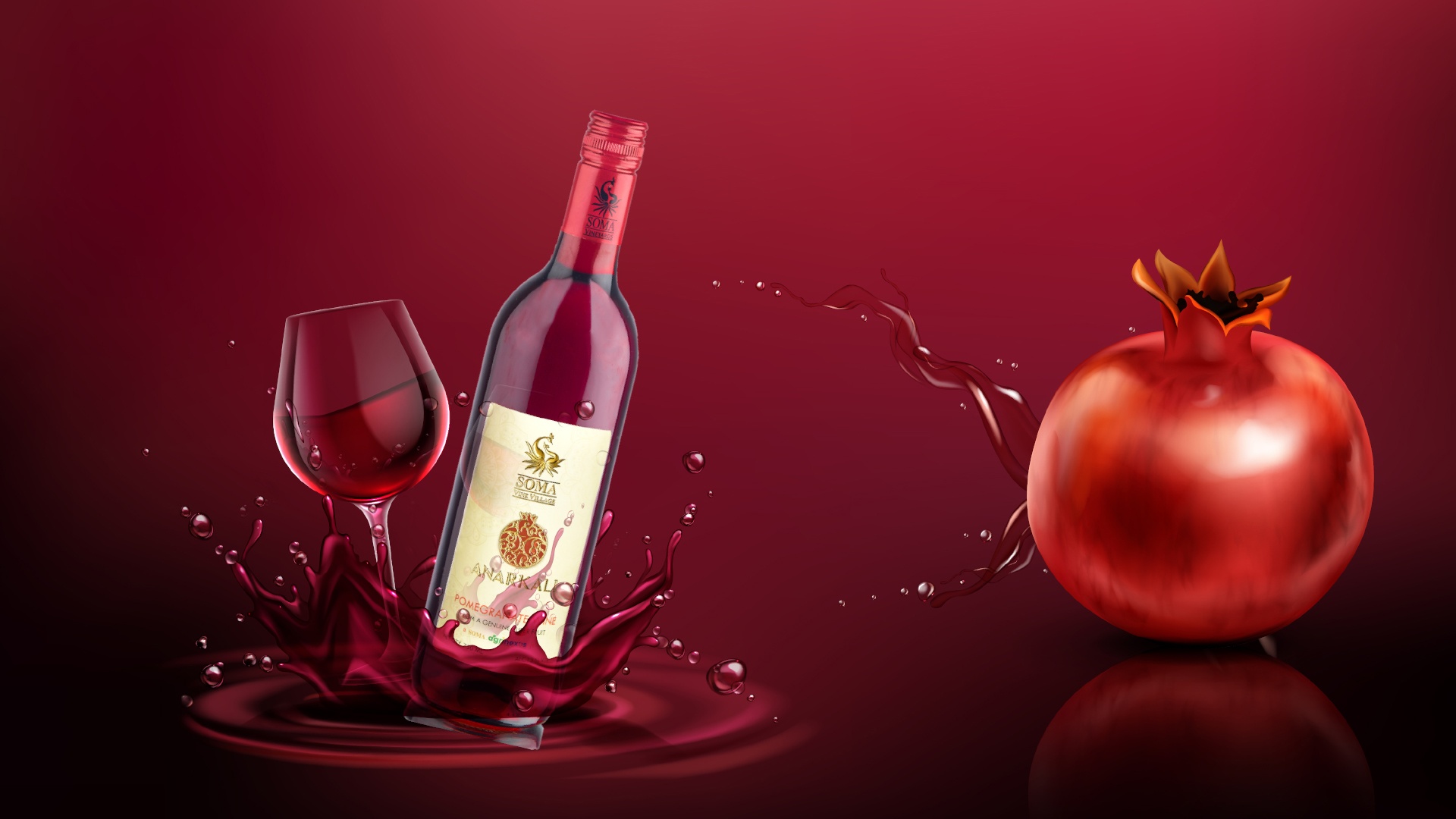 10 Health Benefits of Pomegranate Wine (Anarkali Wine) | Soma Vine Village